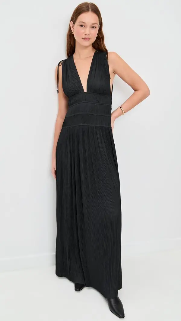 Ulla Johnson Tasneem Deep V Gown