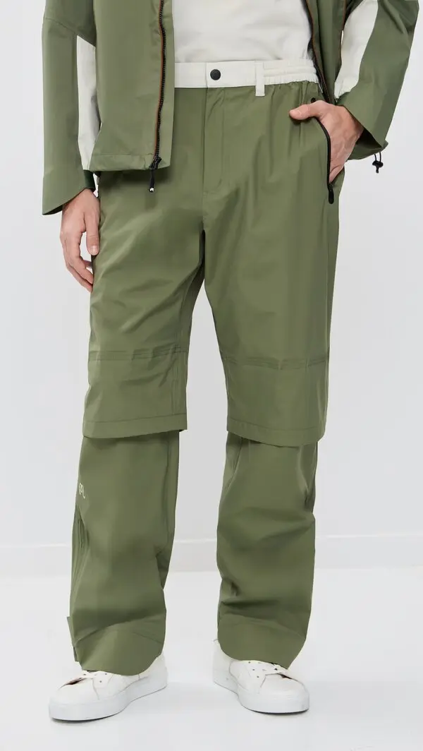 MALBON Foraging Fairways Flint Rain Pants