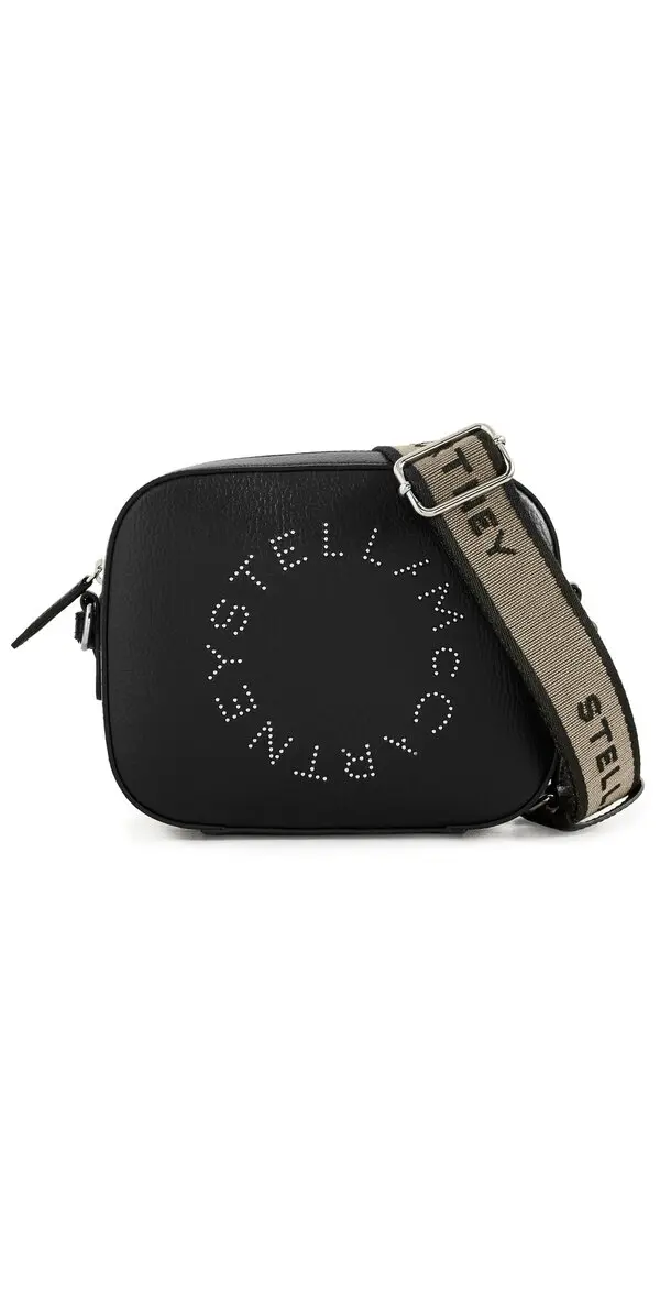 Stella McCartney Faux Leather Logo Camera Bag