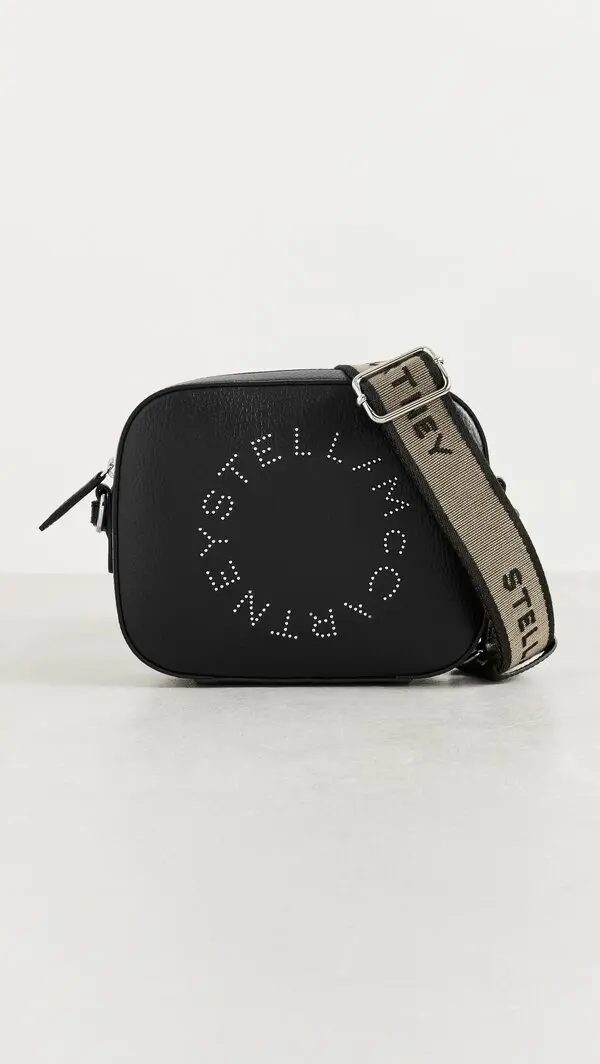 Stella McCartney Faux Leather Logo Camera Bag