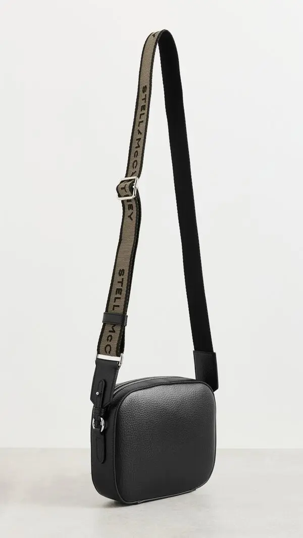 Stella McCartney Faux Leather Logo Camera Bag