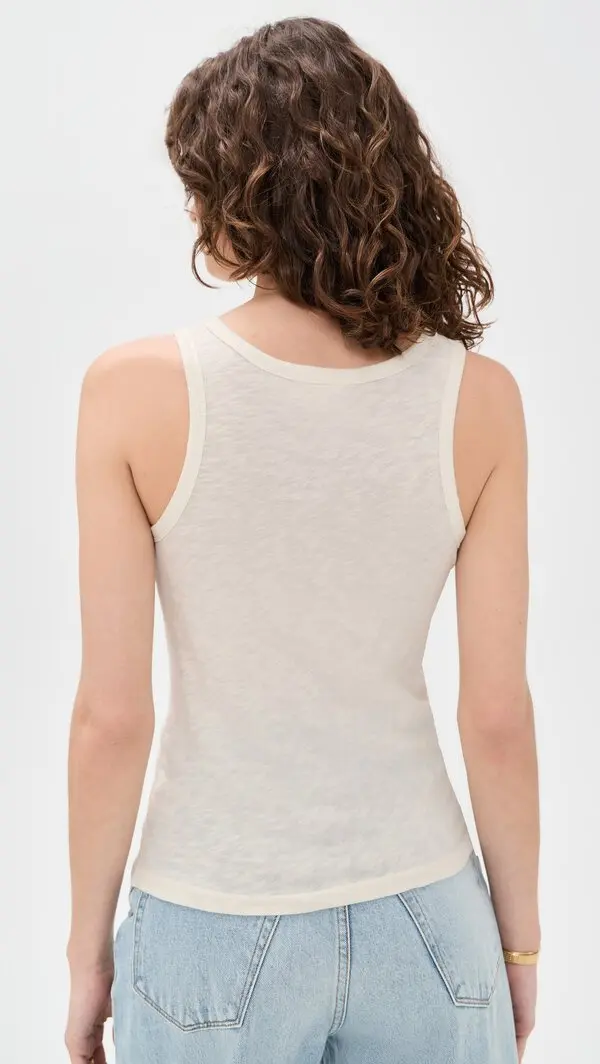 Z Supply Classic Slub Scoop Tank - Cloud