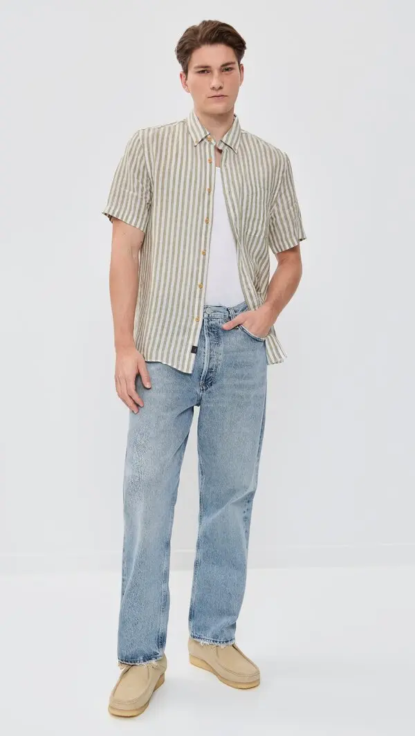 Faherty Brand Laguna Linen Shirt