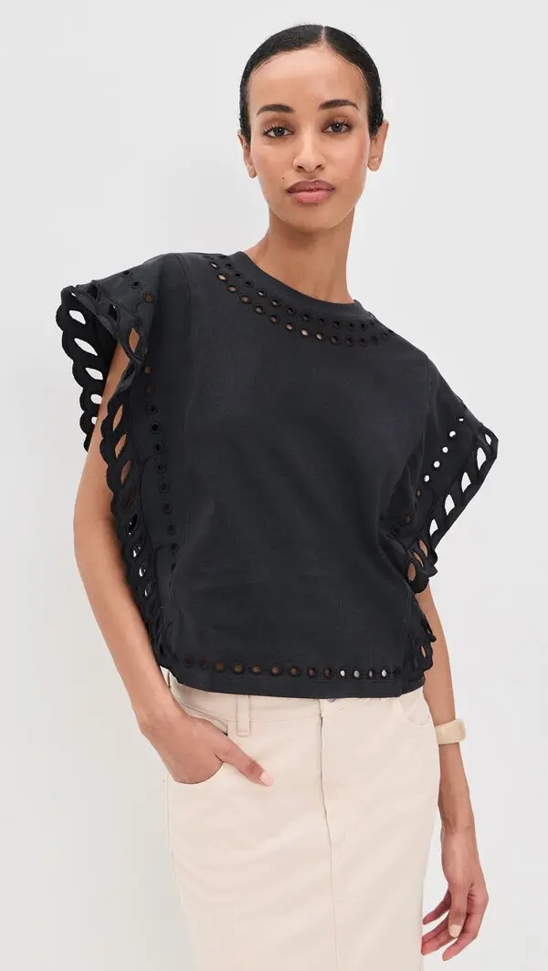 Isabel Marant Oydle Eyelet Top