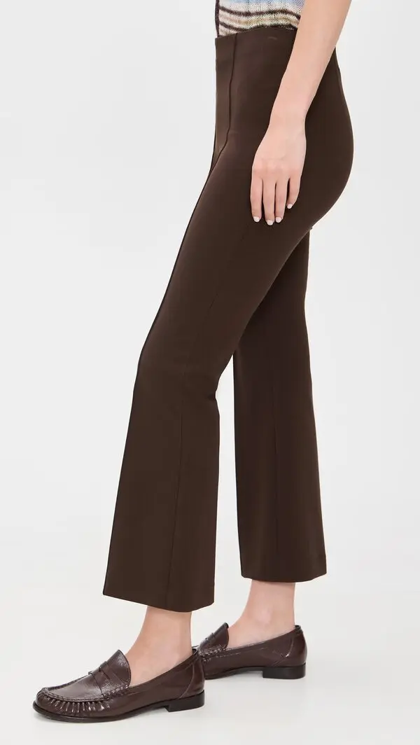 Rag & Bone Irina Kick Flare Pants - Coffee