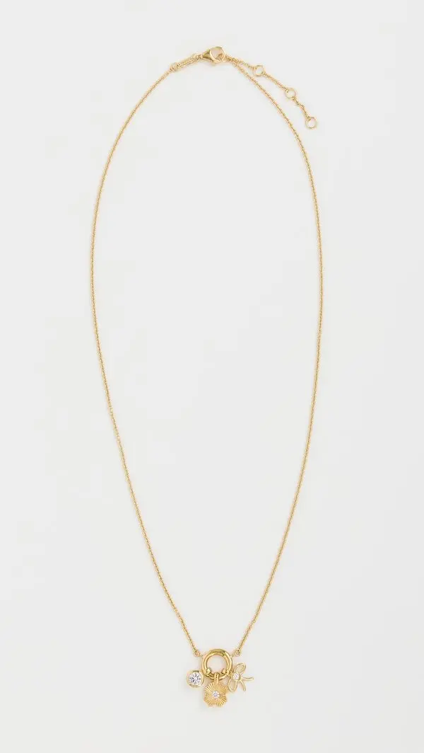 Madewell Demi Cluster Charm Necklace