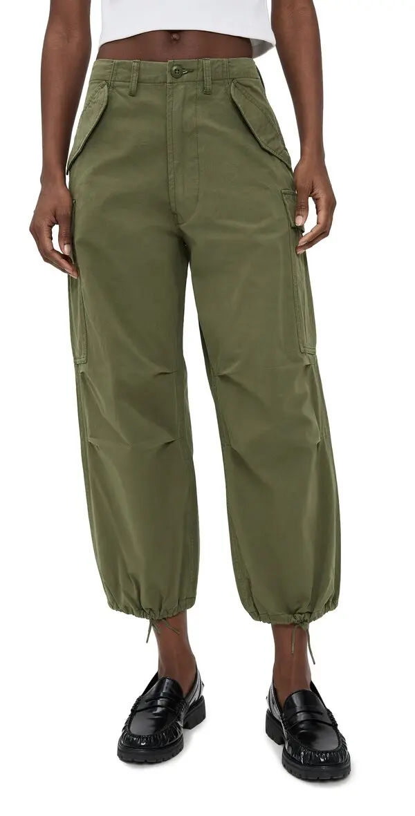 Denimist Cropped Cargo Pants