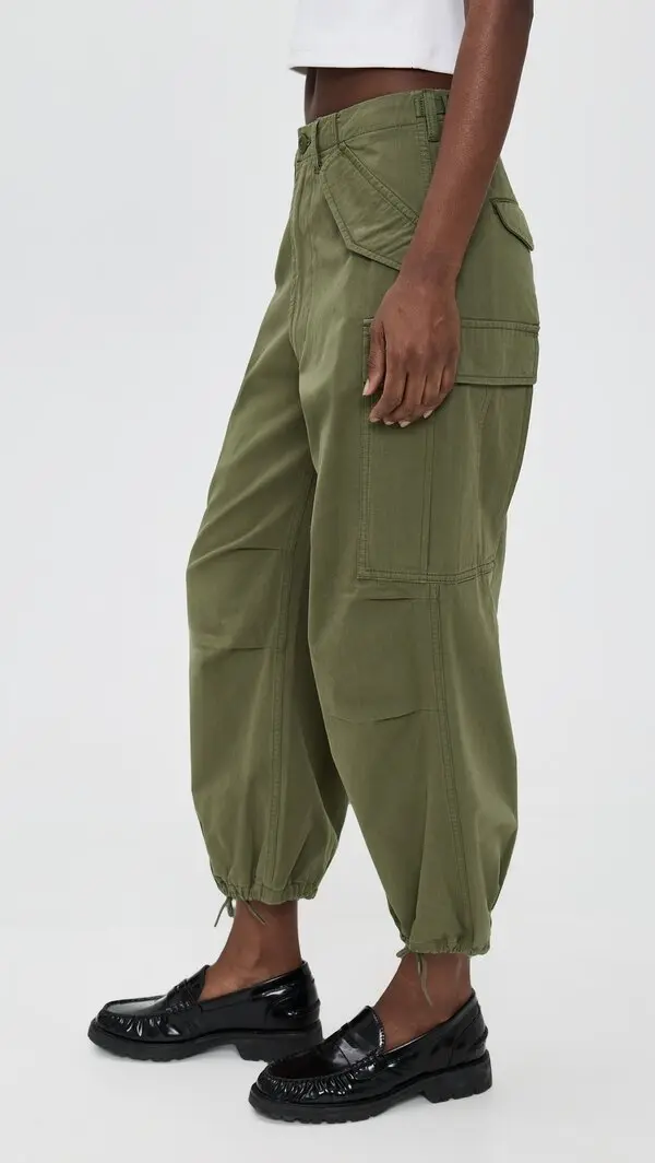 Denimist Cropped Cargo Pants