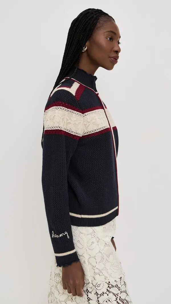 Sea Hester Zip Cardigan - Multi