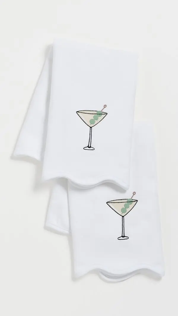 WEEZIE Hand Towel 2-pack - Martini
