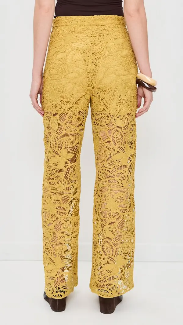 Line & Dot Tansy Crochet Pants