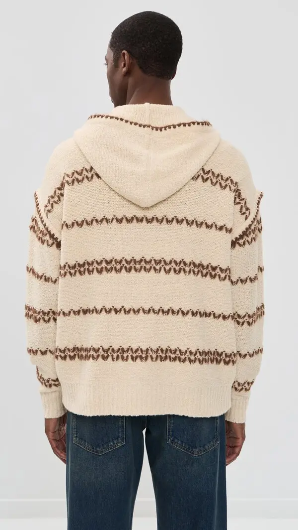 Isabel Marant Rolian Zip-up Hooded Sweater