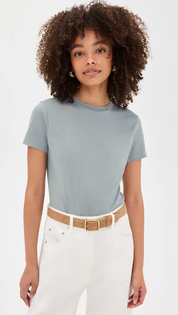 Theory Tiny Tee - Harbor Blue