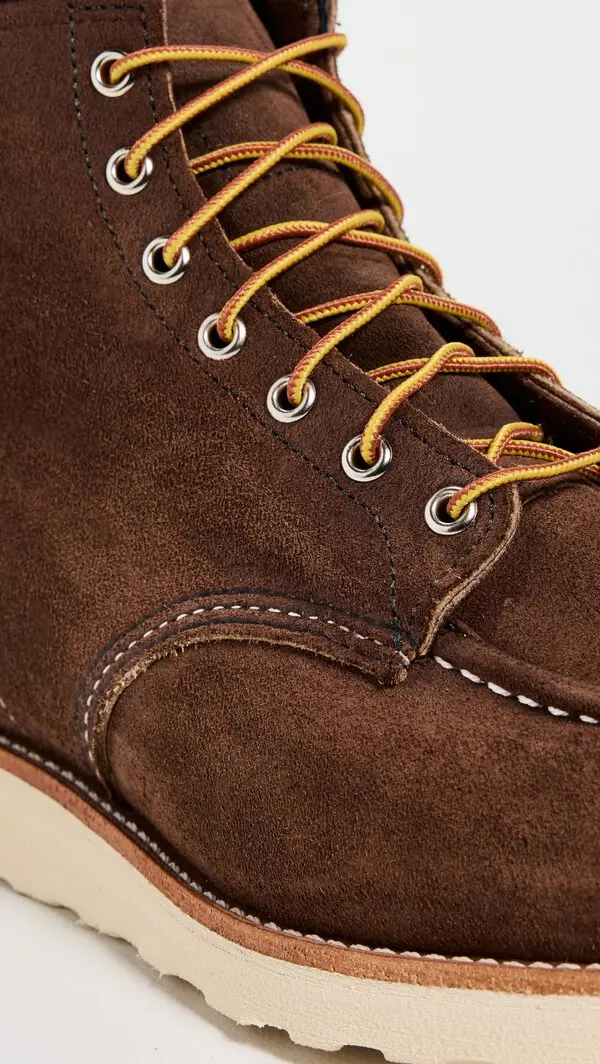 Red Wing Classic Moc Muleskinner Leather Boots - Chocolate Muleskinner