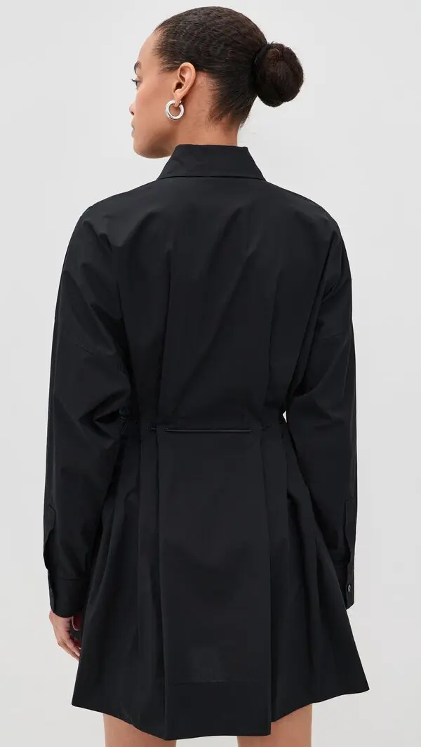 Staud Chi Mini Dress - Black