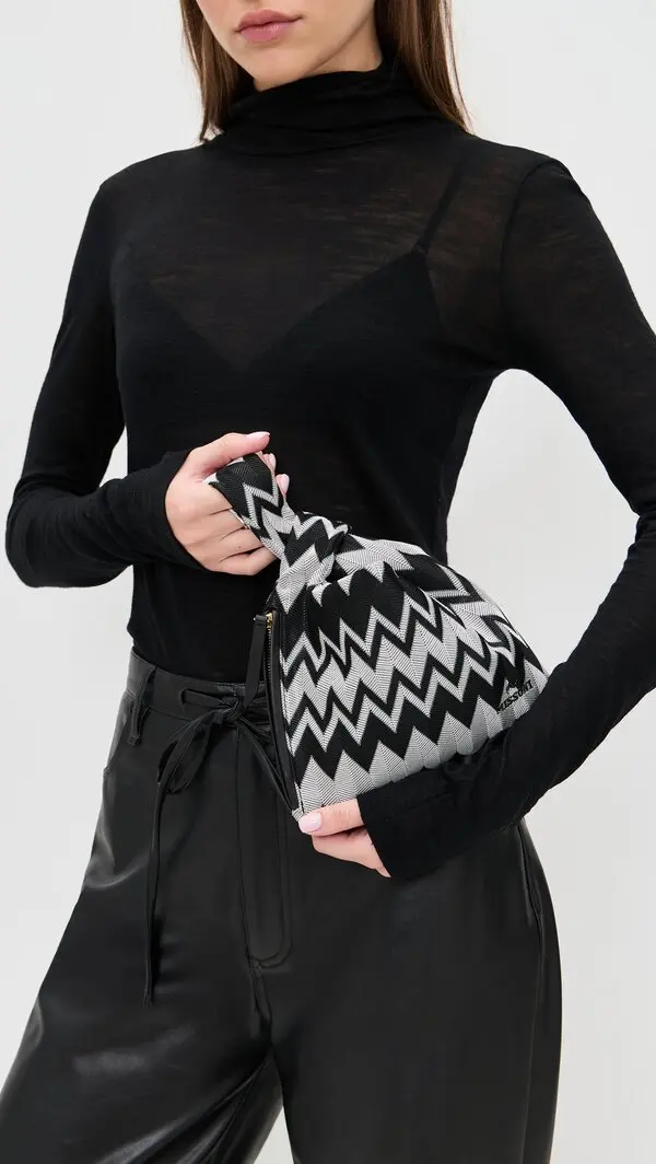 Missoni Knot Top Handle Bag