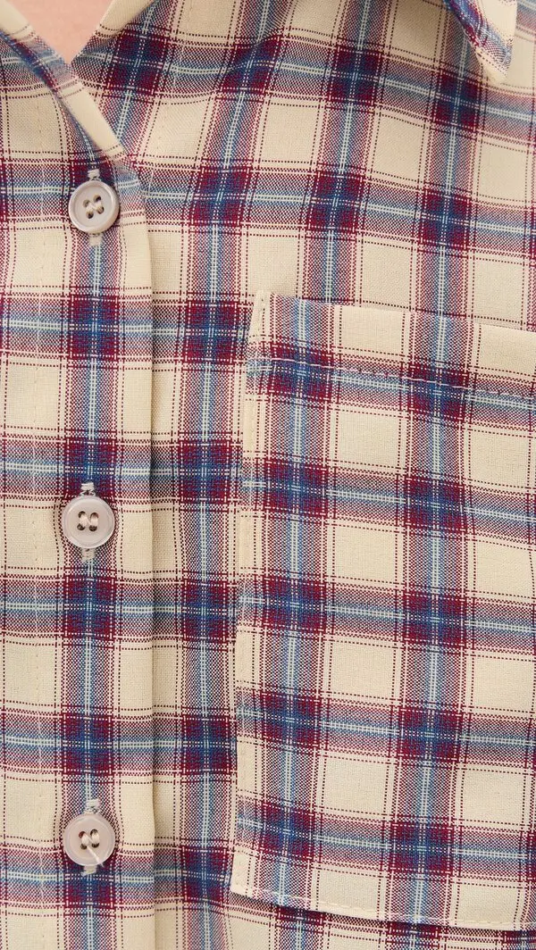 Lioness Plaid Button-down Shirt