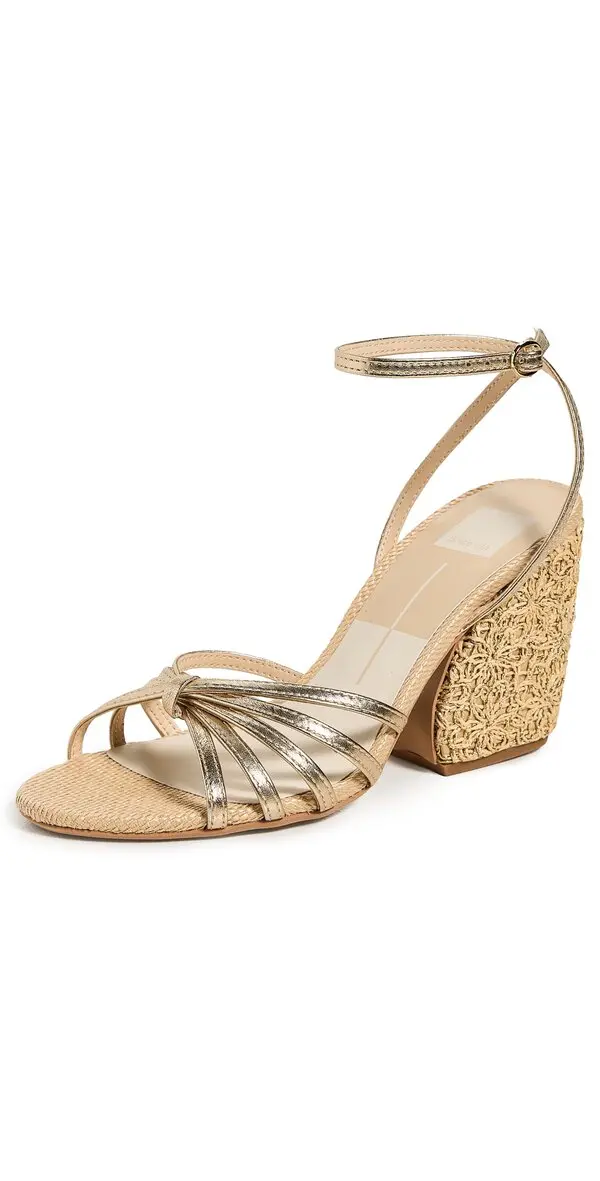 Dolce Vita Veronica Strappy Sandals - Gold