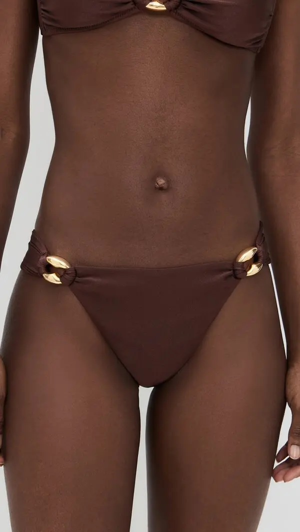 SHANI SHEMER Juliette Bikini Bottom - Espresso