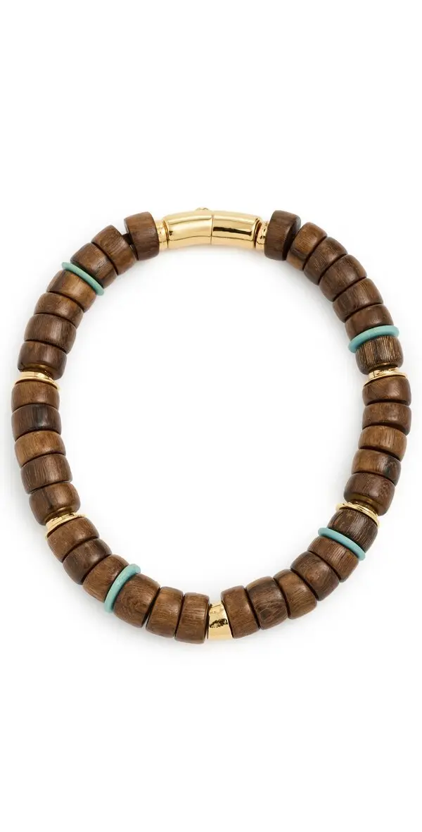 LIZZIE FORTUNATO Las Palmas Collar - Brown