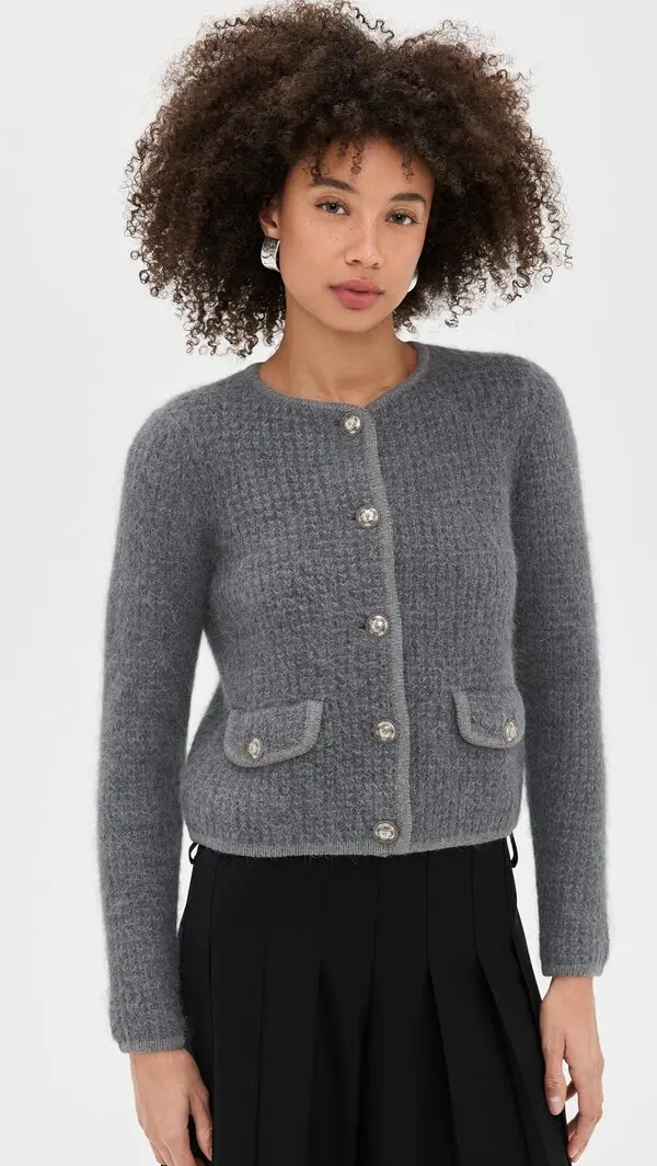 Ba&sh Harry Cardigan - Anthracite
