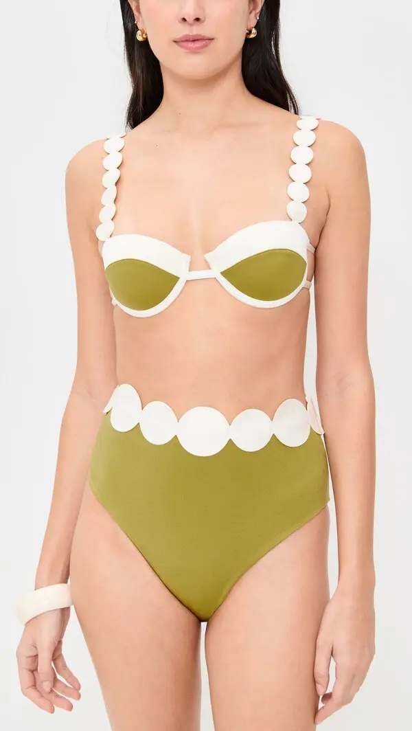 ANCORA Solara High-waisted Bikini Bottom