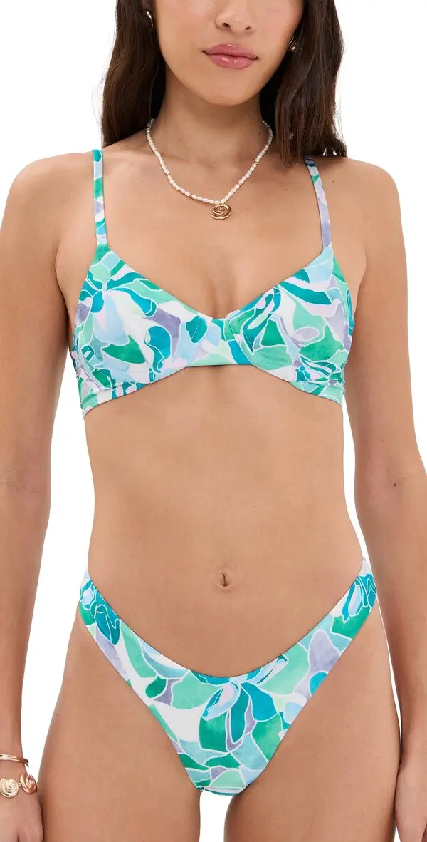 Peixoto Bailey Bikini Top - Crystal Isle