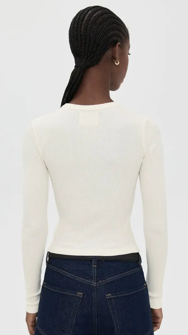 Citizens Of Humanity Pilar Waffle Crewneck - Pashmina