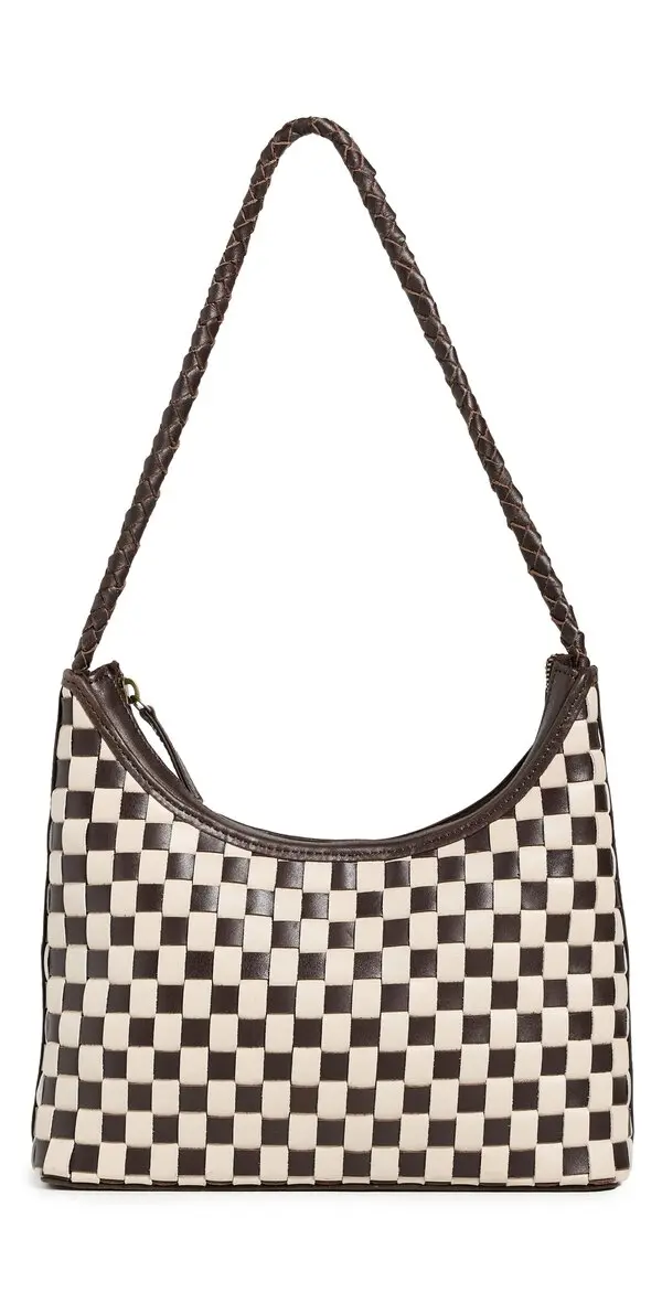 BEMBIEN Marni Small Bag - Brown/cream Check