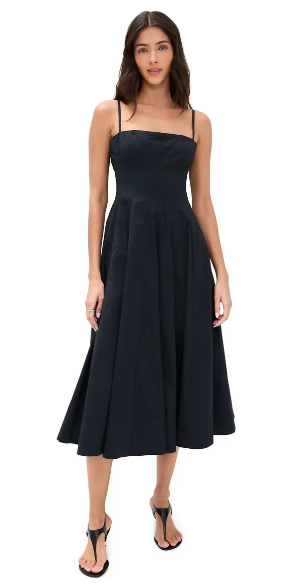 Staud Wylie Midi Dress