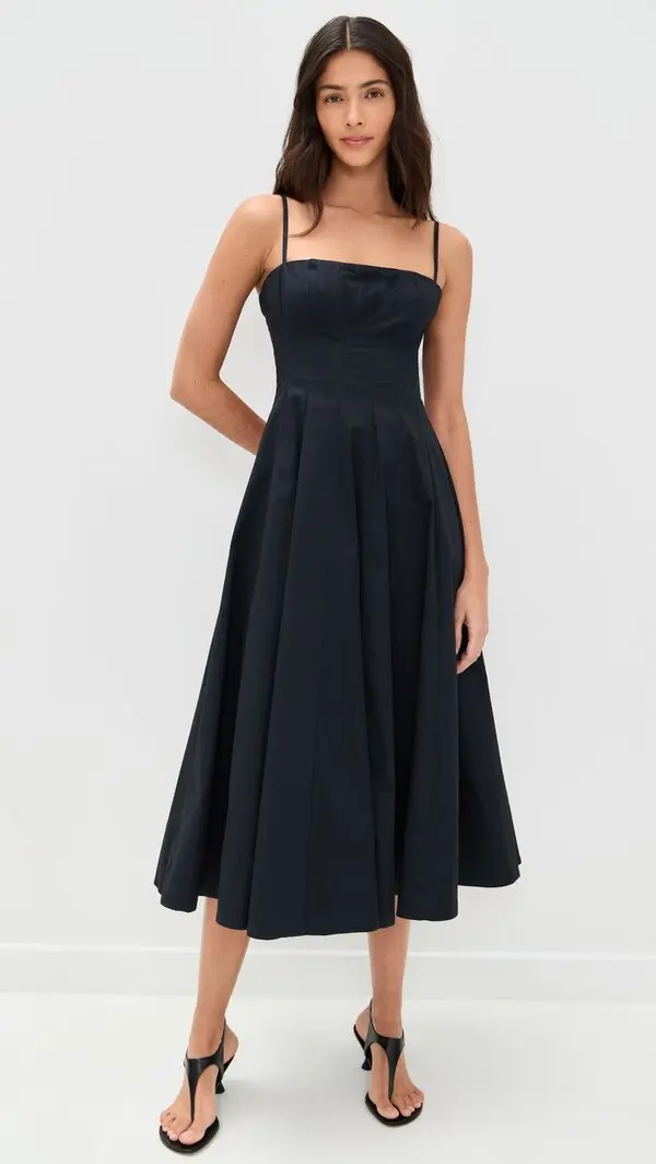 Staud Wylie Midi Dress