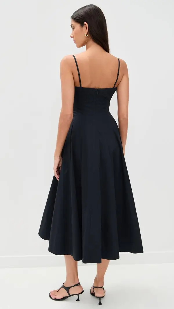 Staud Wylie Midi Dress