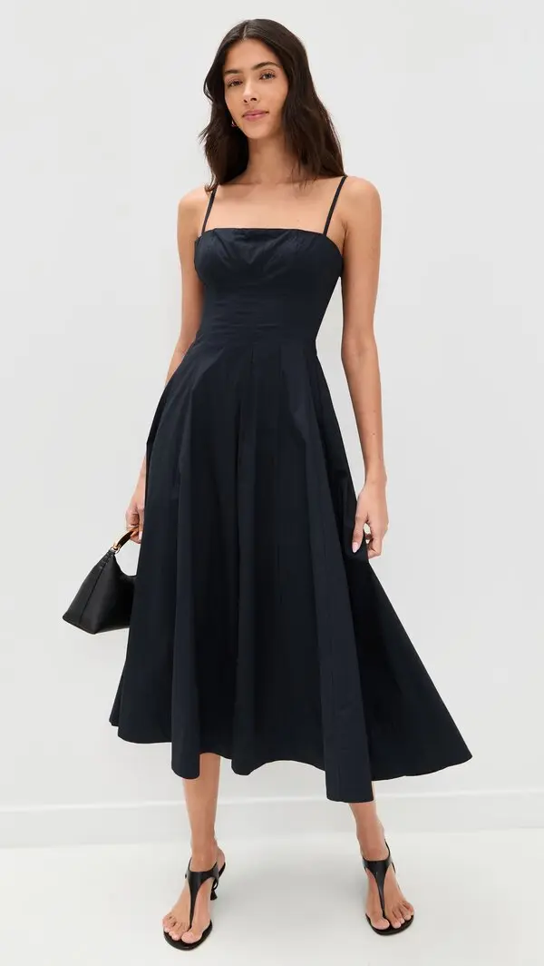 Staud Wylie Midi Dress