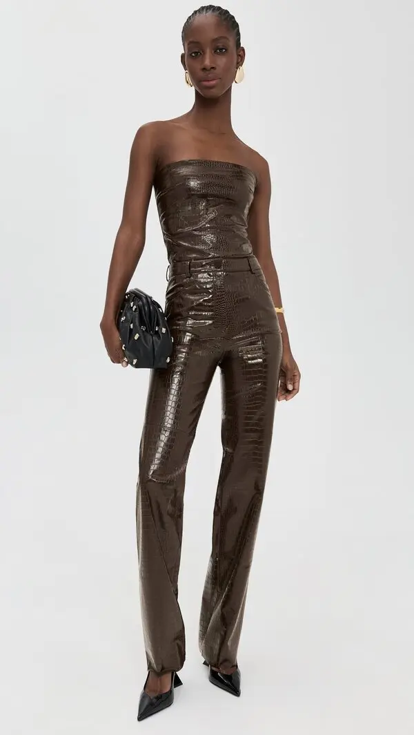 Cultnaked Killa Bandeau - Brown Croc
