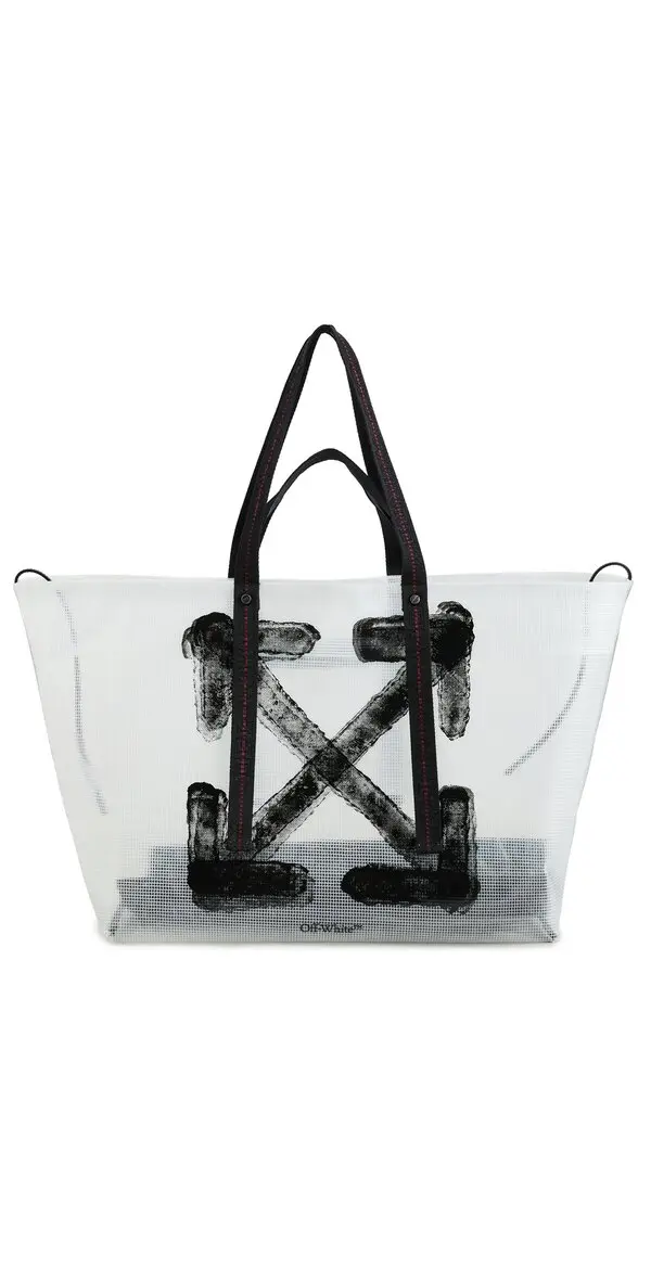 Off-White Heritage Day Off Tote - Transparent/black