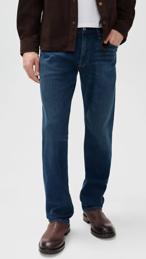 Citizens Of Humanity Elijah Cashmere Denim Straight Jeans