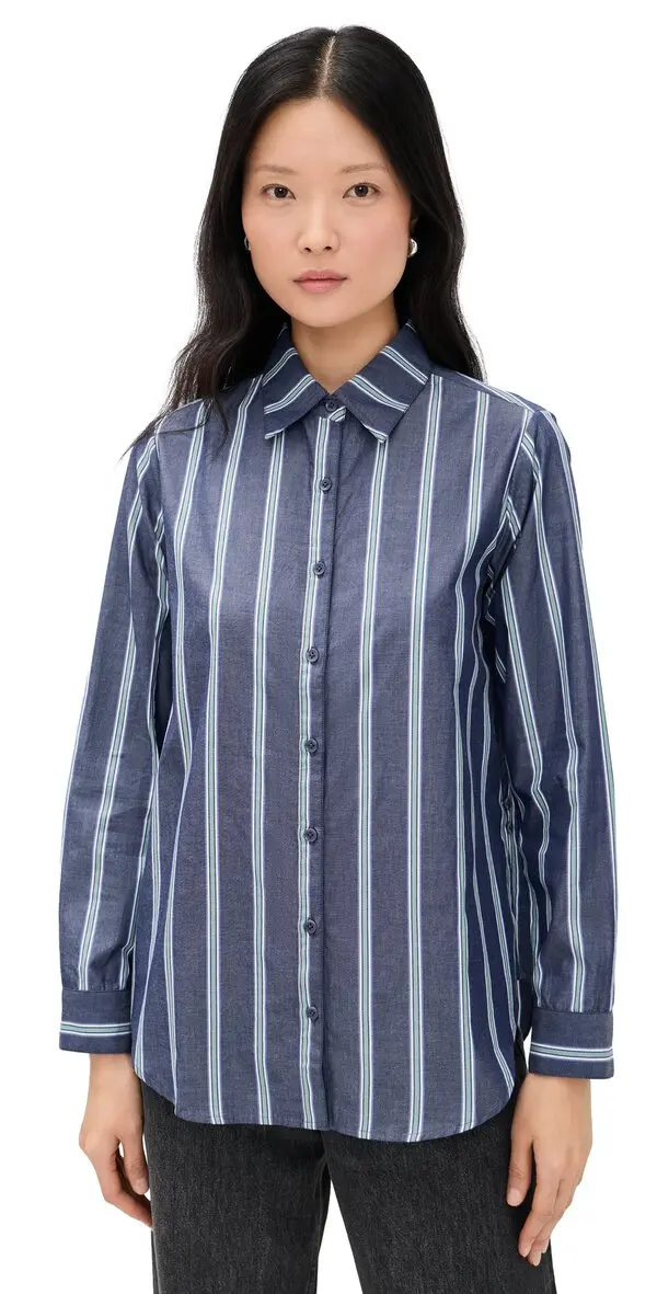 APIECE APART Sodi Wrap Button-up Shirt
