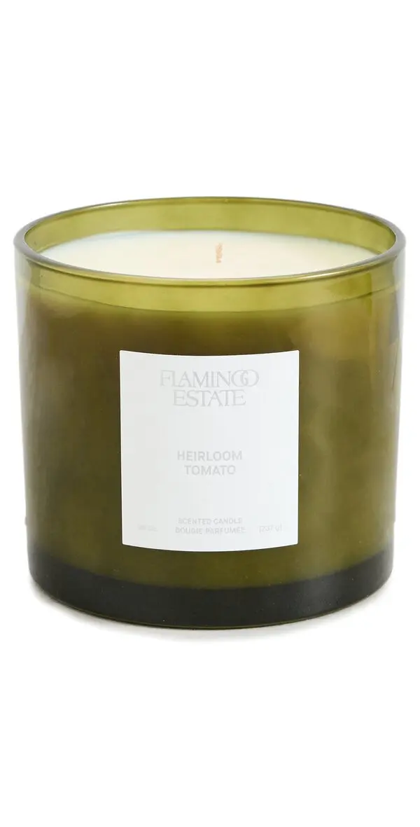 FLAMINGO ESTATE Tomato Xl Candle - Green