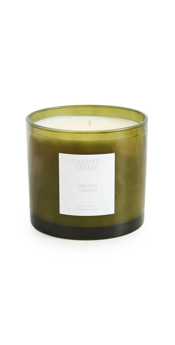 FLAMINGO ESTATE Tomato Xl Candle - Green