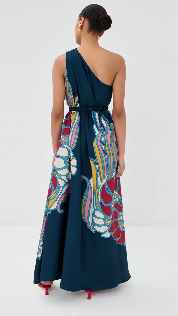 La DoubleJ Roy Silk Maxi Dress