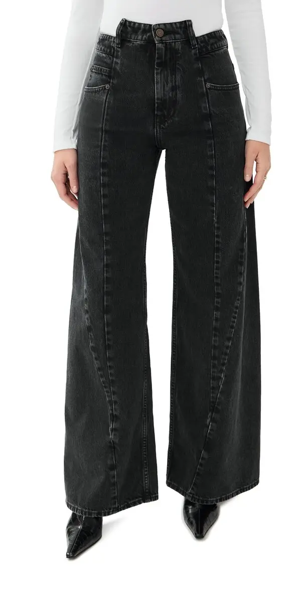 MAISON MARGIELA 5 Pocket Paneled Denim Pants