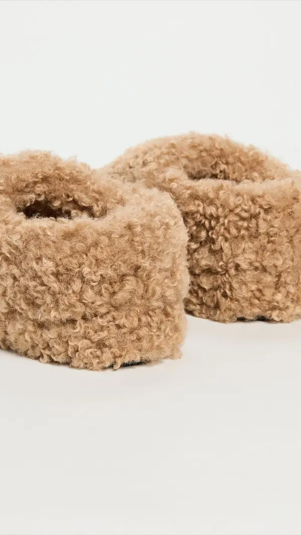 Apparis Misha Bouclette Slippers