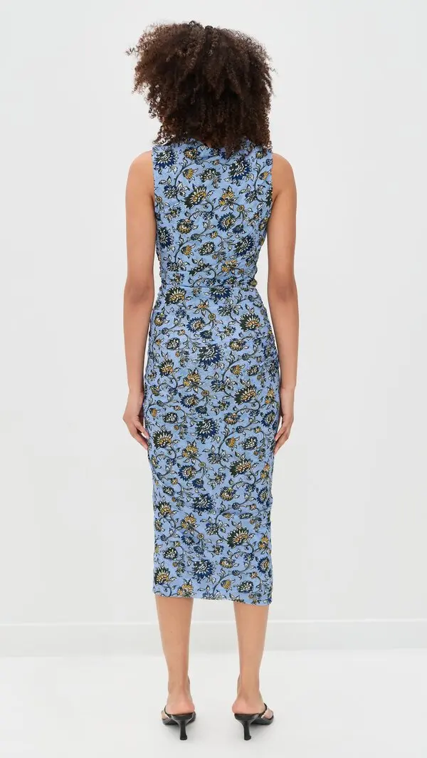 Veronica Beard Sylviani Sleeveless Midi Dress