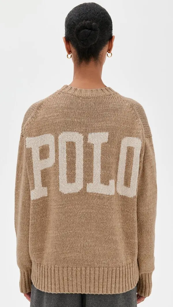 Polo Ralph Lauren Cotton Long-sleeve Crew Neck Pullover