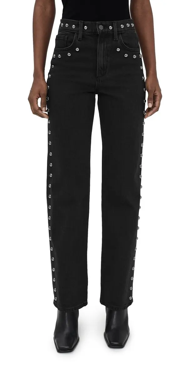 Joe's Jeans The Margot Studded Straight Jeans