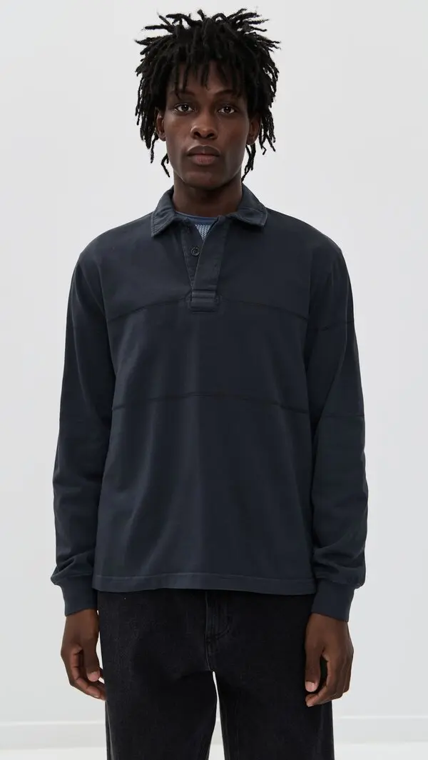 Rag & Bone Washed Rugby Polo