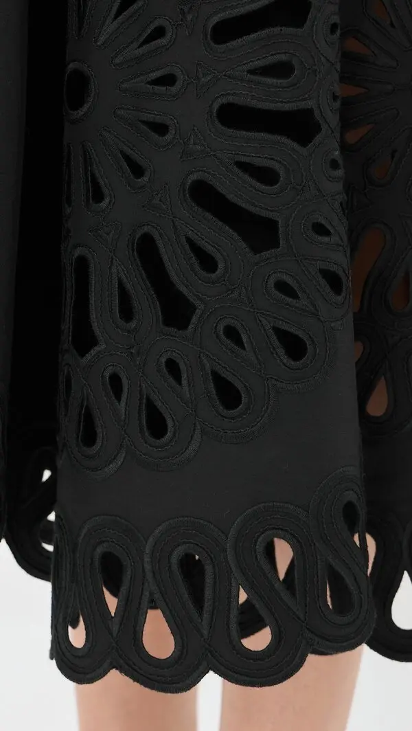 Simkhai Daila Midi Dress - Black Multi