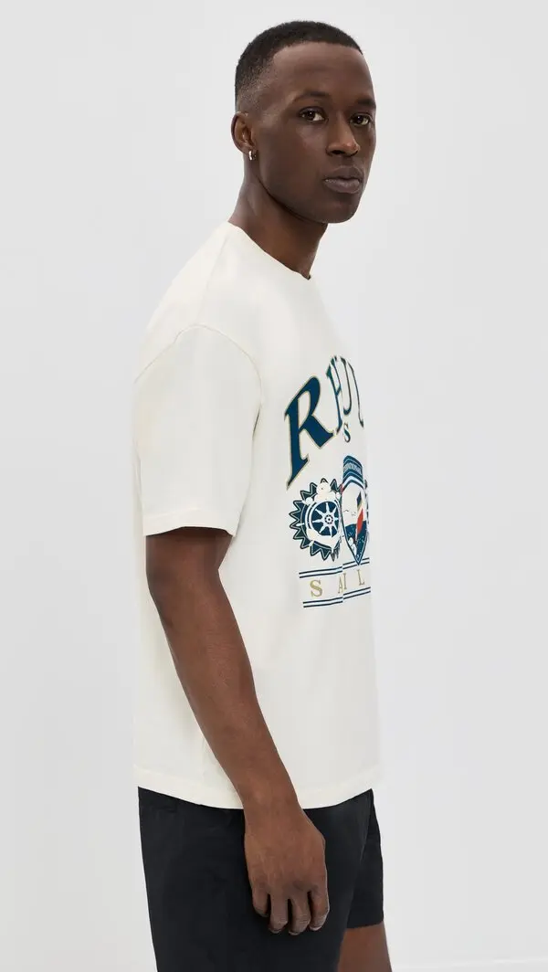 Rhude Usa Sailing Icon Tee