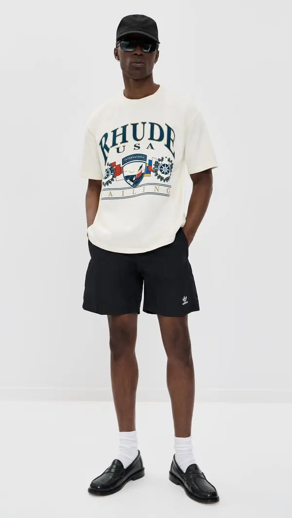 Rhude Usa Sailing Icon Tee