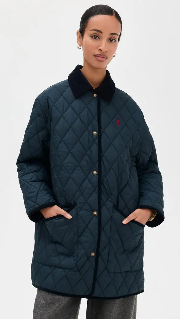 Polo Ralph Lauren Matte Fine Woven Coat